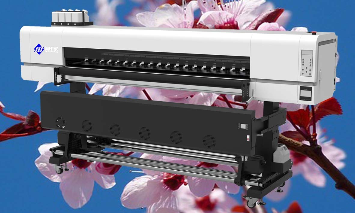 3000ML Ink Capacity Digital Inkjet Machine 1880DPI YMCK Color ...